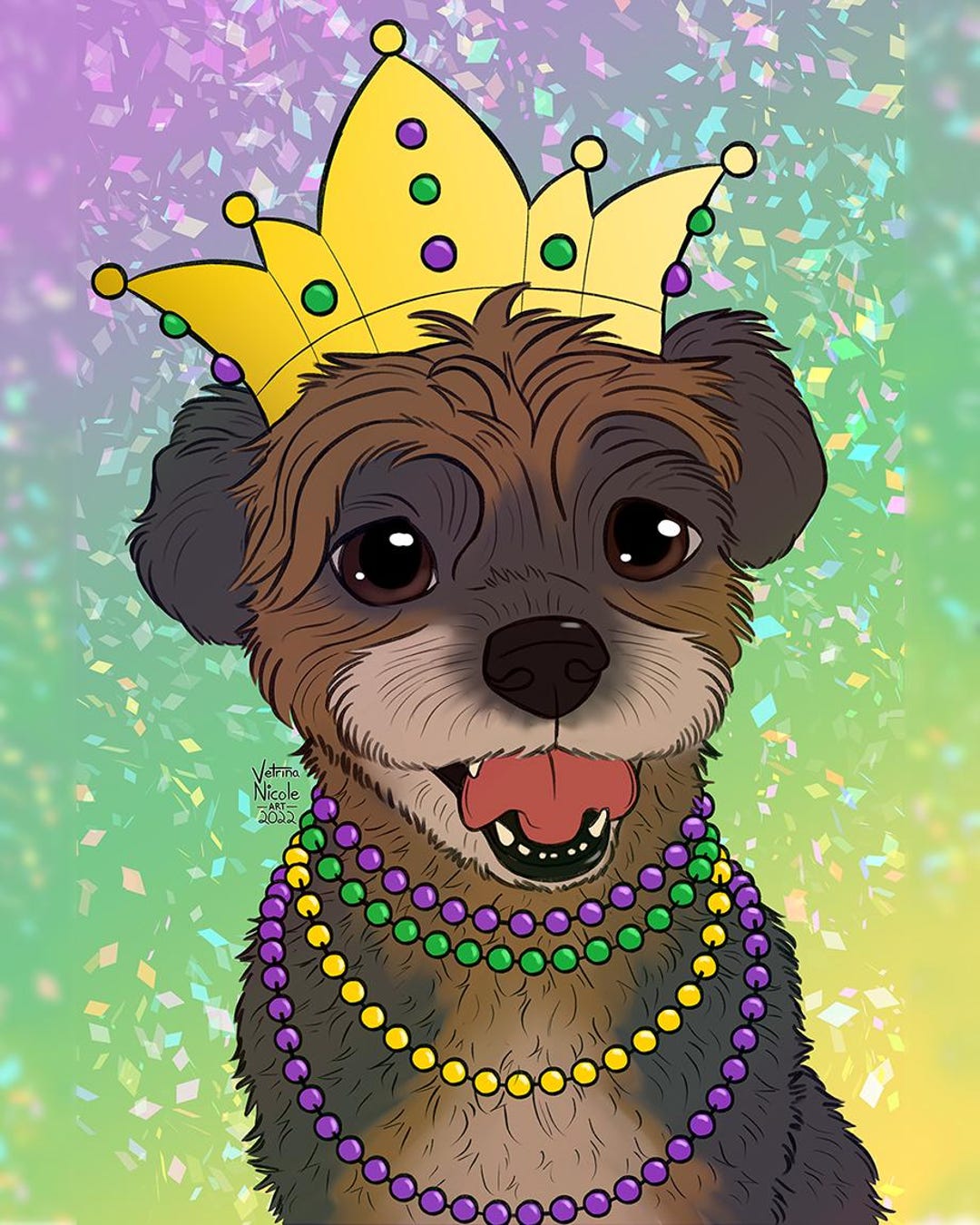 Custom Pet Portrait Drawing - Hand-drawn Digital Art Commission (no ...