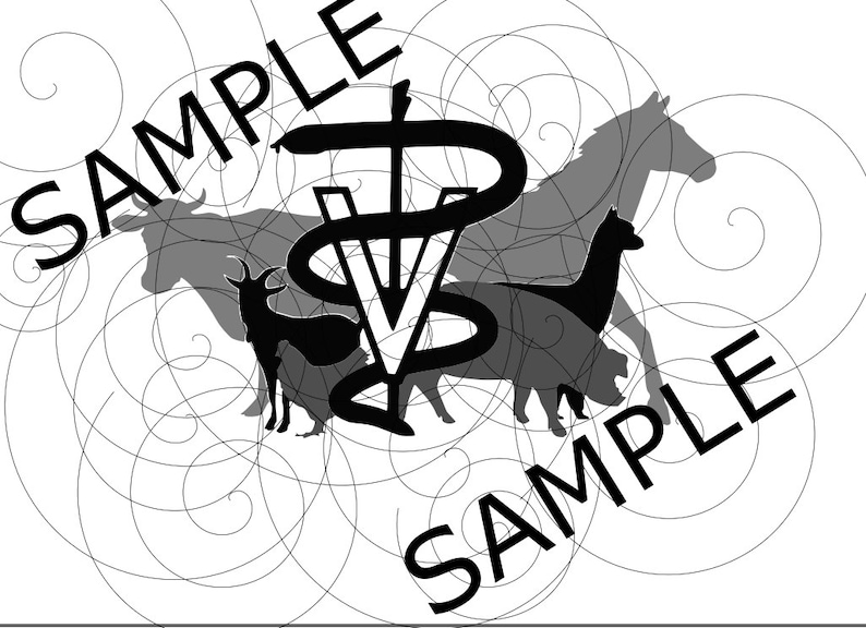 Vet Snake, Vet Symbol, Caduceus, Veterinary, SVG, - Etsy