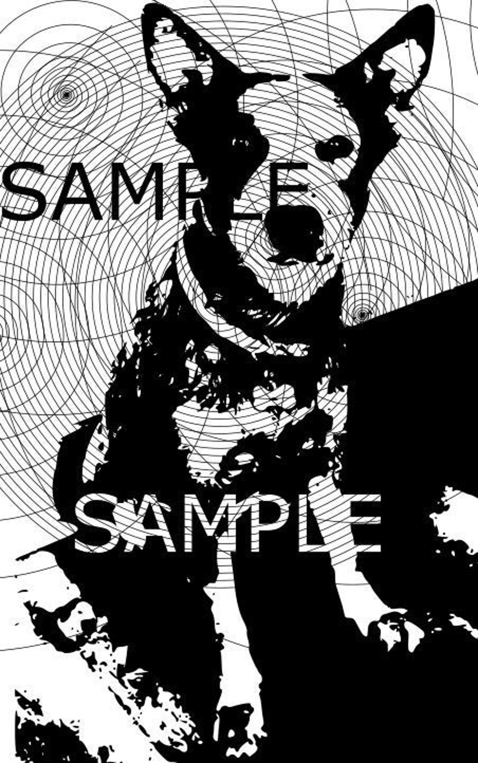 Queensland Heeler Svg - Etsy