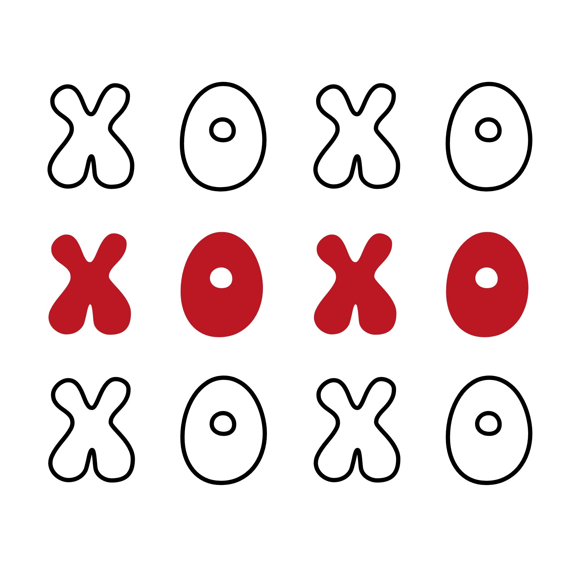 Hugs and Kissed SVG PNG PDG Xoxo Svg Valentines Svg Valentine's Day Svg ...
