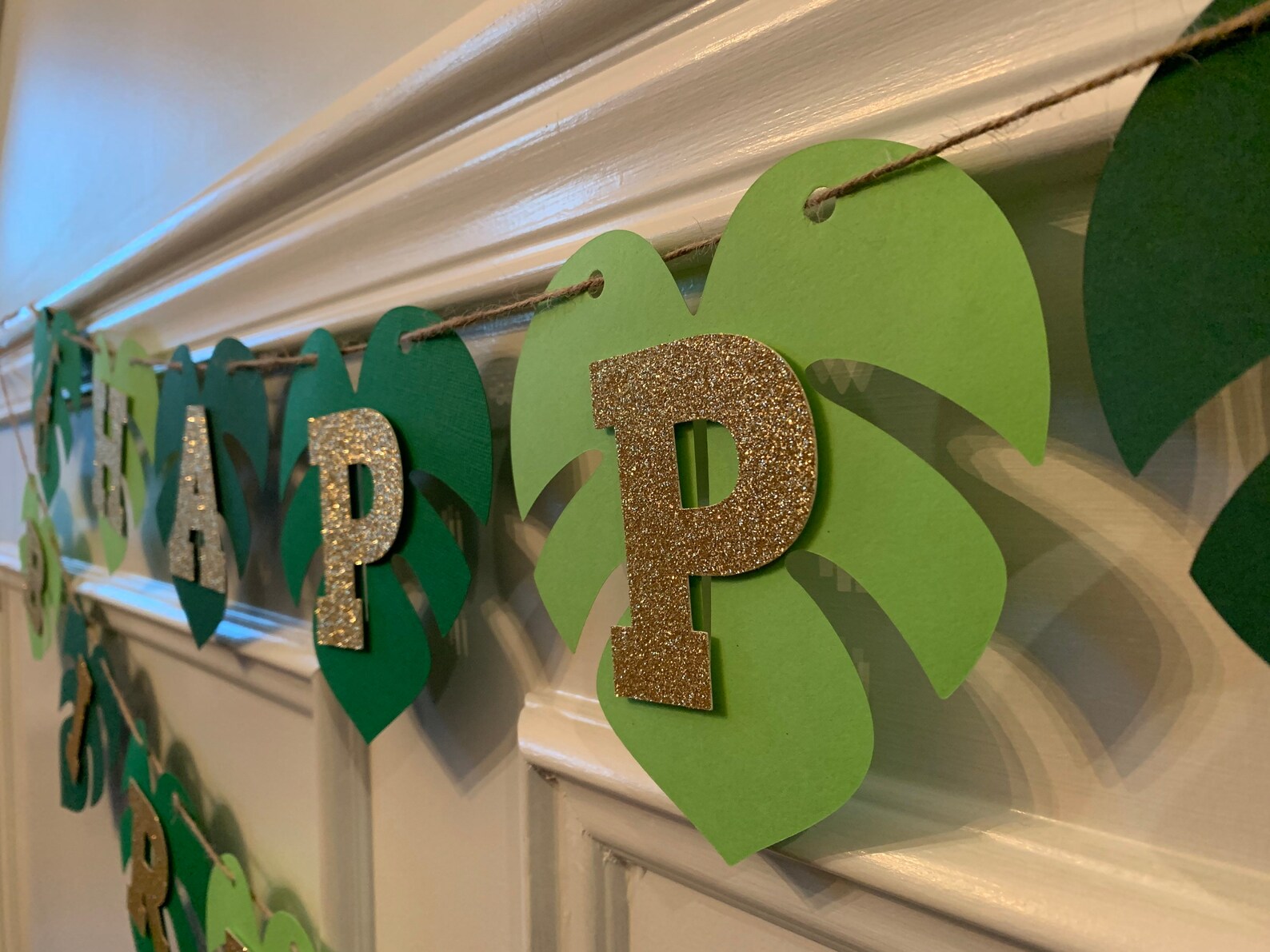 Safari Themed Happy Birthday Banner | Jungle Theme Birthday Banner ...