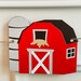 Barn and Tractor Banner, Barnyard Party Banner, Tractor Banner, Barn ...
