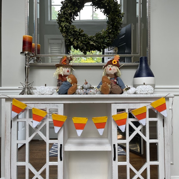 Candy Corn Garland - Etsy
