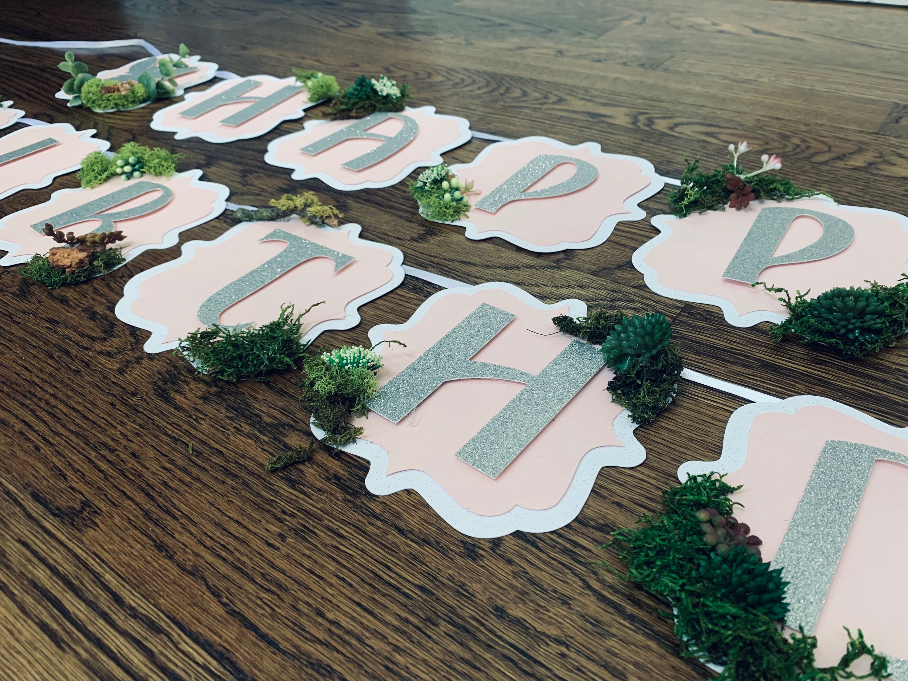 Enchanted Forest Birthday Banner Fairy Birthday Banner | Etsy