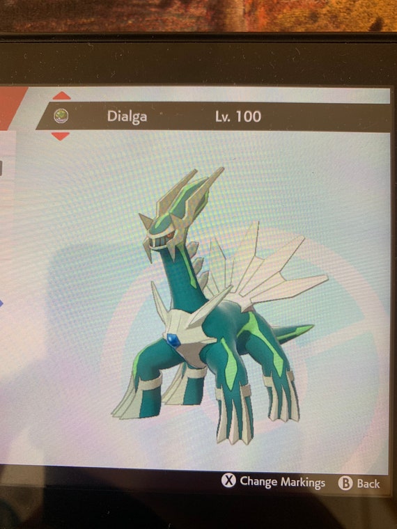 Pokemon Dialga Shiny
