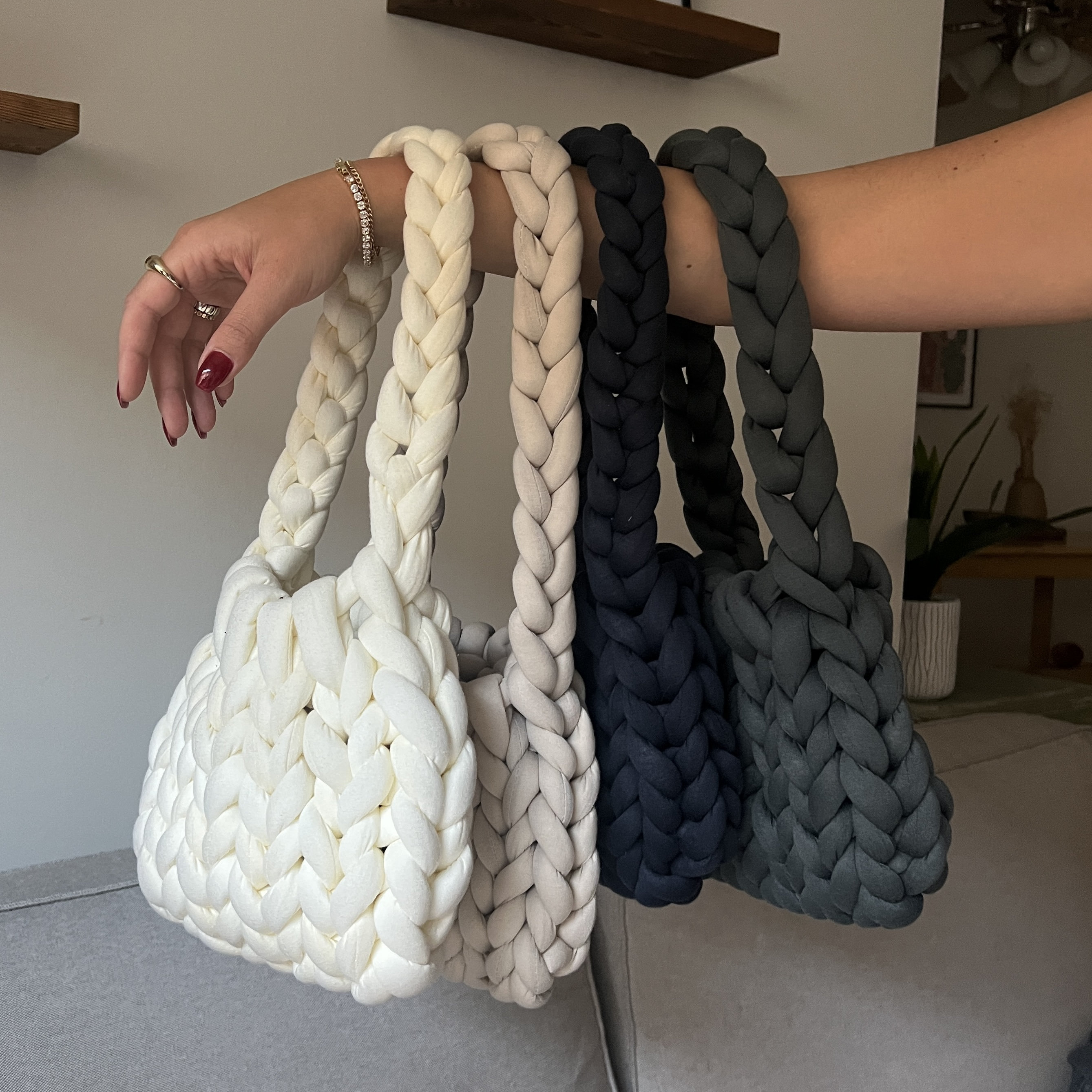 The ‘standard’ Bag - Handmade Knit - Etsy
