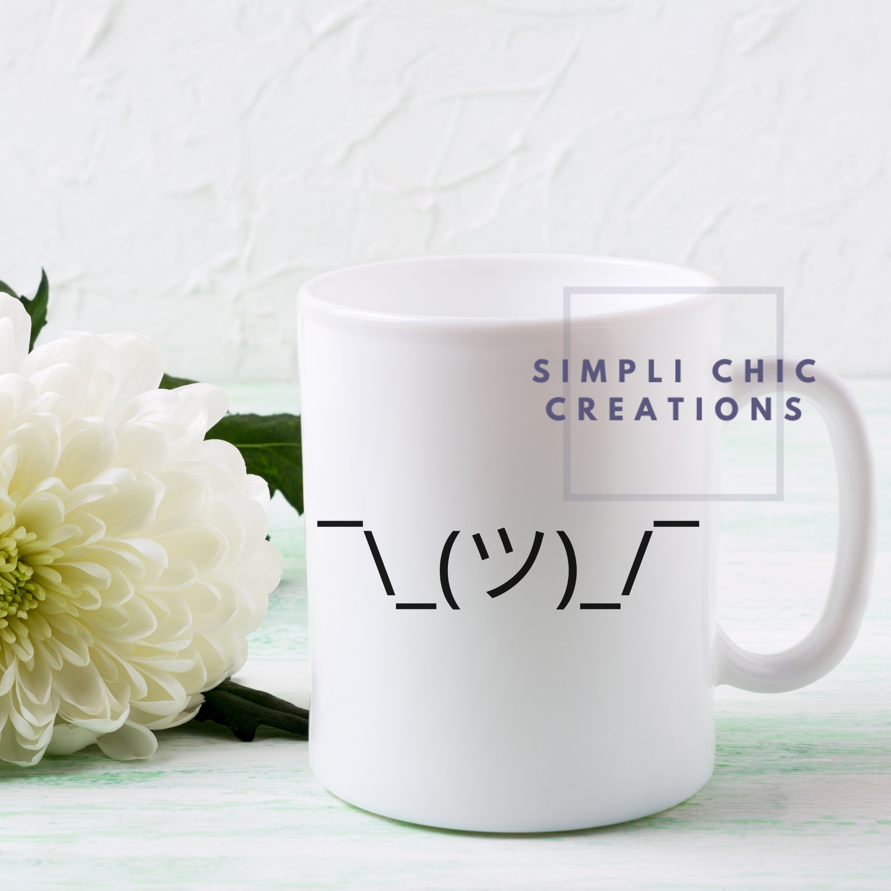 Simple Shrug Emoticon Face - Black and White Text Face Lenny Face ...