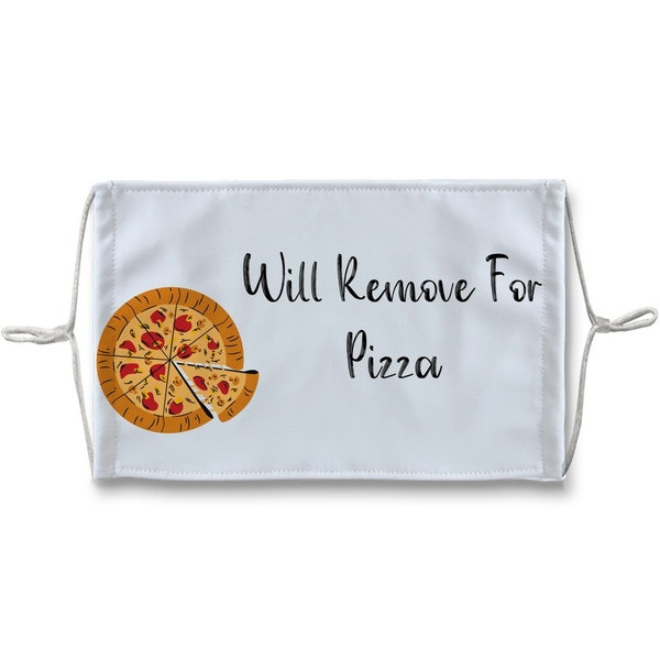 Pizza Face Mask - Etsy