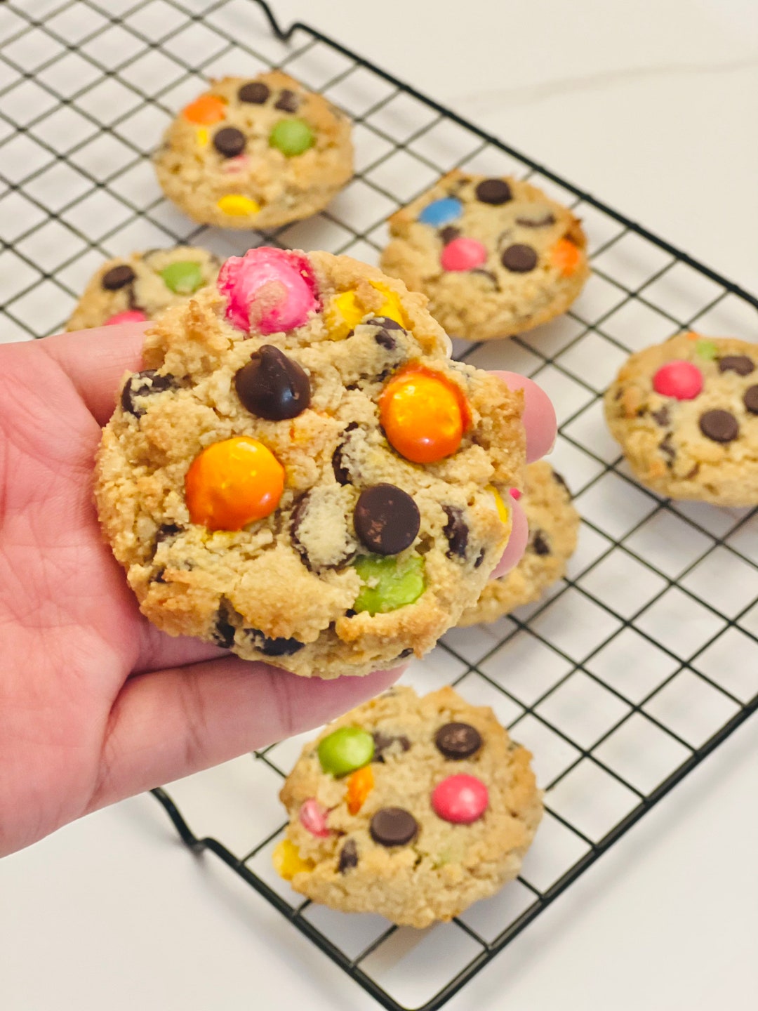 Keto Monster Cookies - Low Carb, Sugar-free, Diabetic-friendly ...