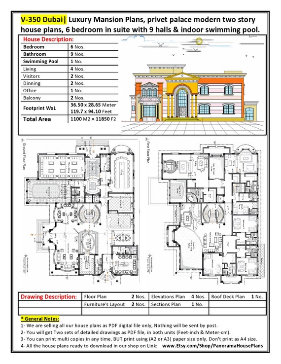 Luxury Mansions Layout