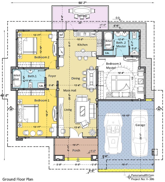 Simple One Story House Floor Plan One Story House Layouts & Floor