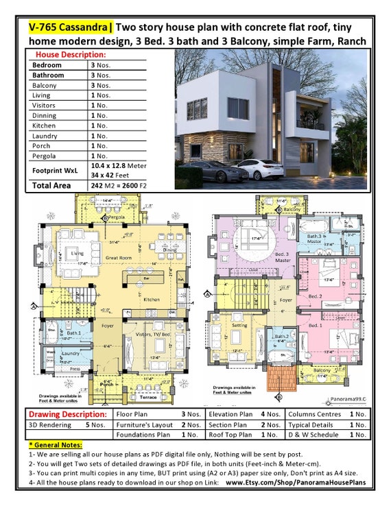 Concrete Building Floor Plan