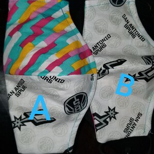 Dallas Cowboys & San Antonio Spurs Face Masks - Etsy