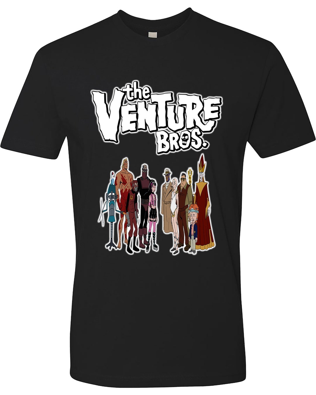 The Venture Bros Cartoon Tshirt the Venture Bros Animated - Etsy