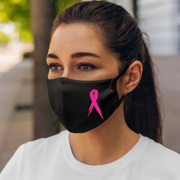 Breast Cancer Mask - Etsy