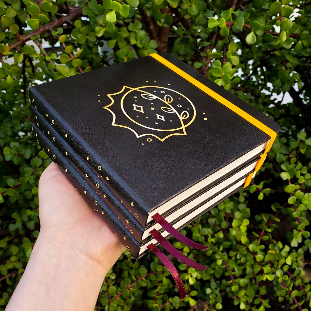 Sol à Lune Celestial Notebook Sun and Moon Square Blank - Etsy