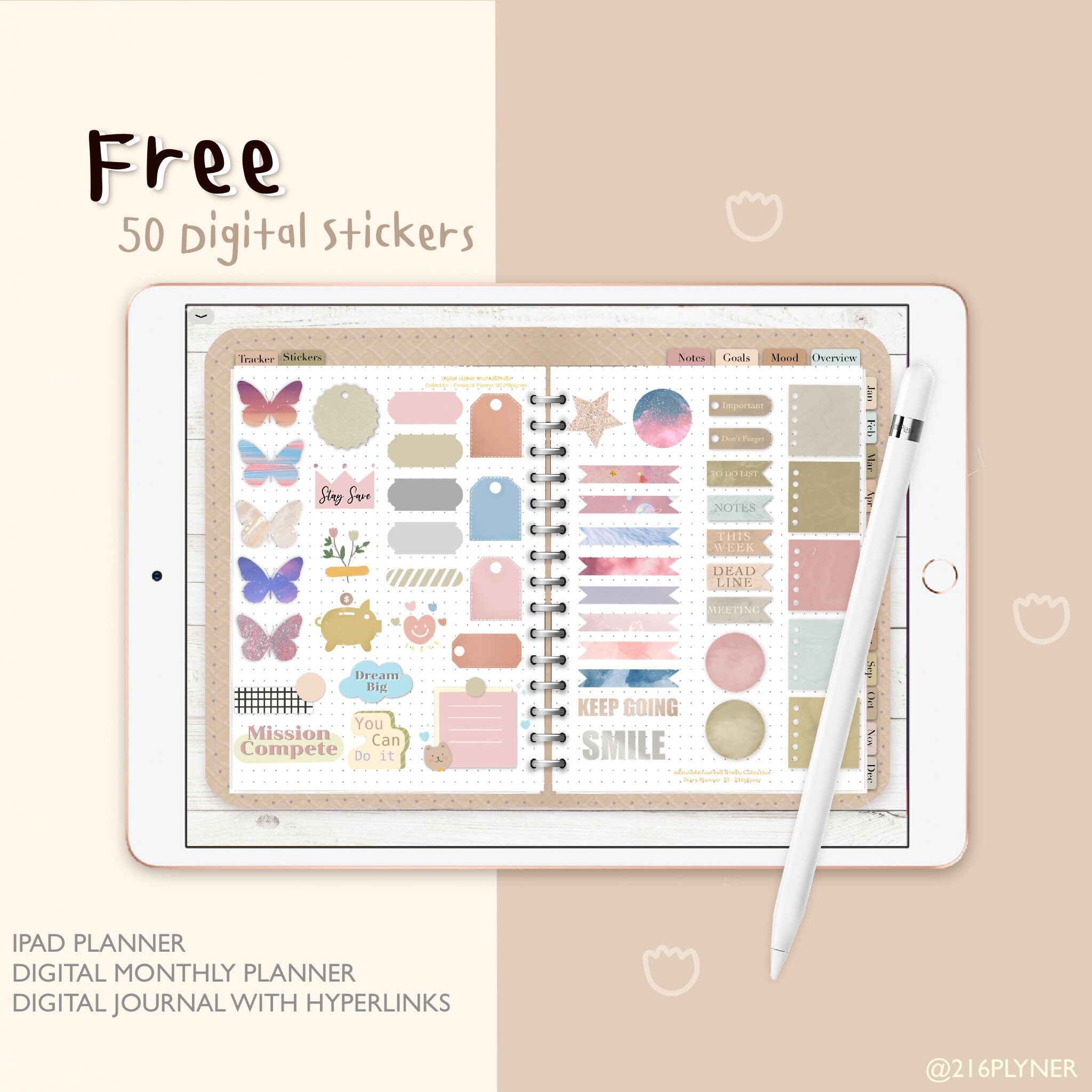 Diary Planner Digital Planner | Etsy