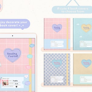 Digital Reading Journal | Book, Movie, Series & Podcast Tracker for ...