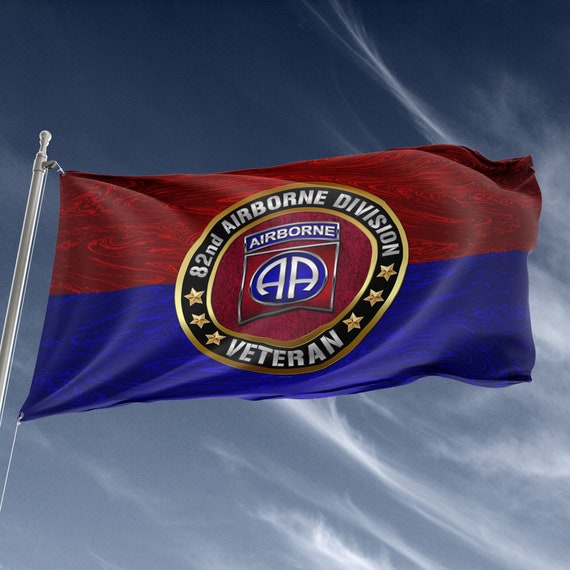 82nd Airborne Division Veterans Outdoor Flag | Etsy