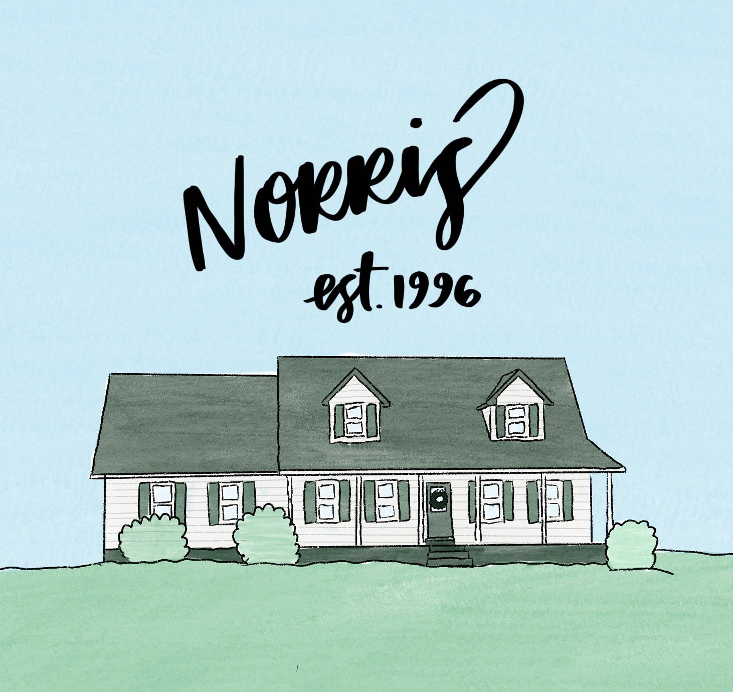 Custom Homestead Portrait - Etsy