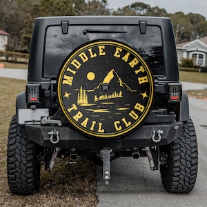 Middle Earth Trail Club Spare Tire Cover With or Without Camera Hole ...