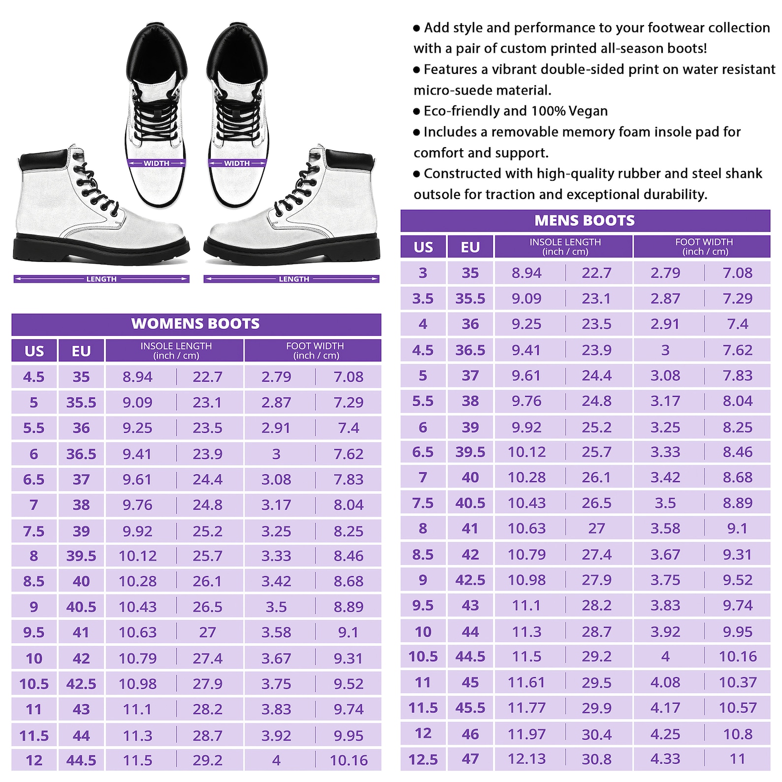 Dolphin Hologram Style All Season Boots Spring Boots Skull - Etsy