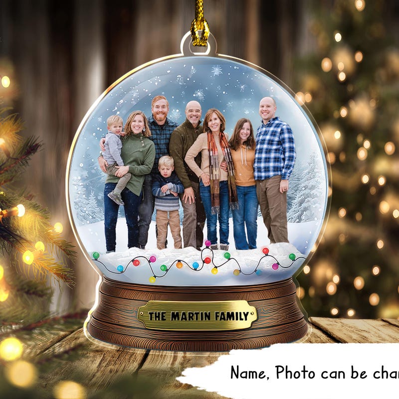 Christmas Snow Globe - Etsy