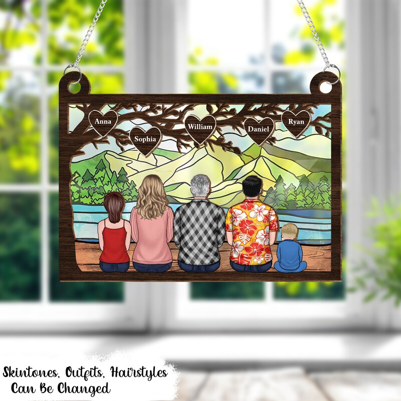 Custom Suncatcher - Etsy
