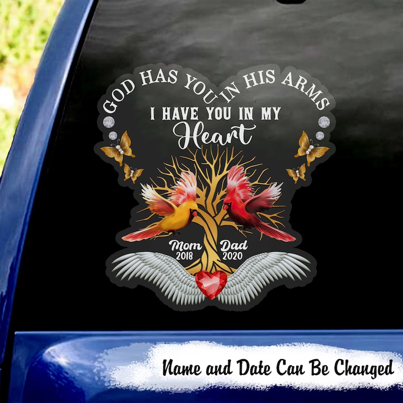 Cardinal Decal - Etsy