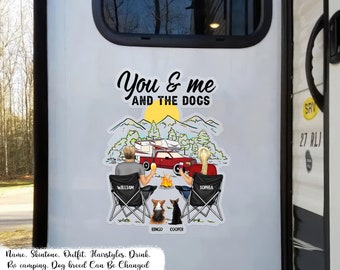 RV Door Decal, RV Window Decal, Slide-out Decal, Camper Decal, Camping ...