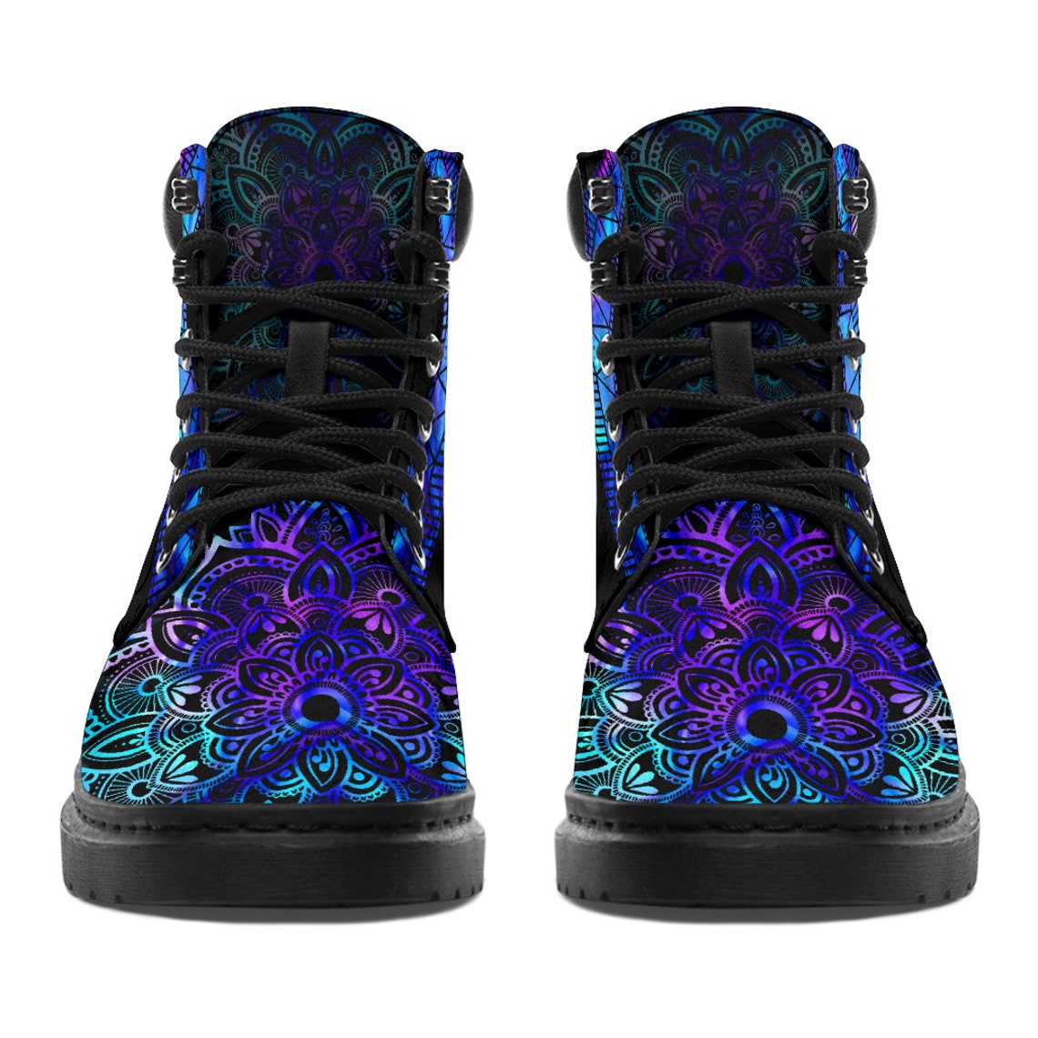 Dolphin Hologram Style All Season Boots Spring Boots Skull - Etsy
