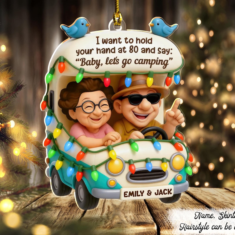 Custom Camping Couple - Etsy