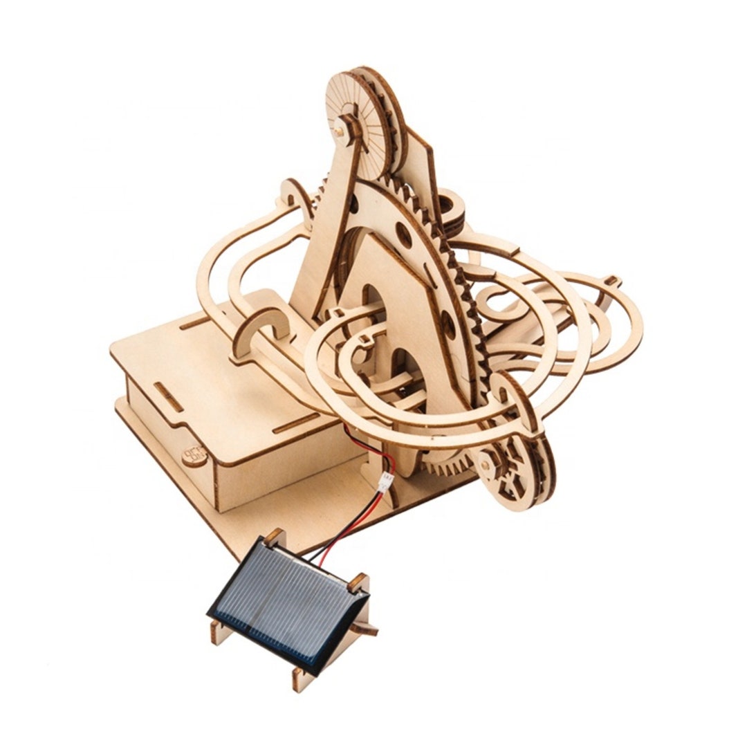 3D Wooden Marble Run Puzzle Craft Toy, Gift for Adults & Teen Boys ...