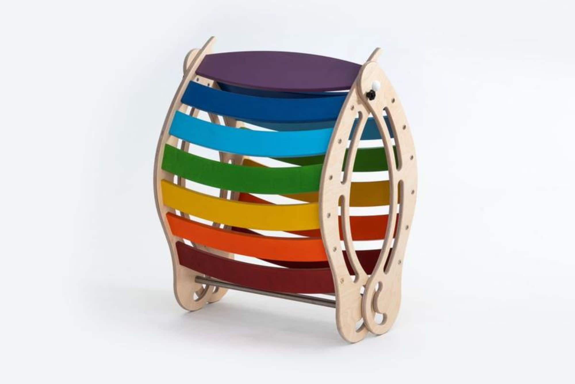 XXL JUMBO Rocker Foldable Option Montessori Swing Rocker With Climbing ...