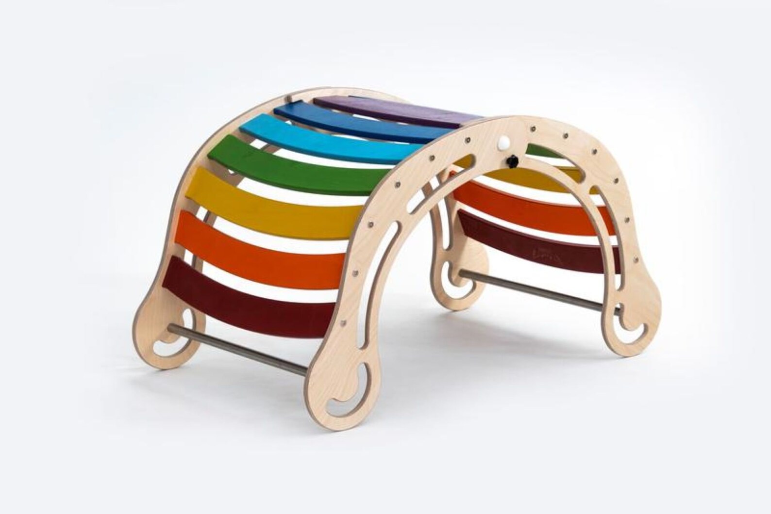 XXL JUMBO Rocker Foldable Option Montessori Swing Rocker With Climbing ...