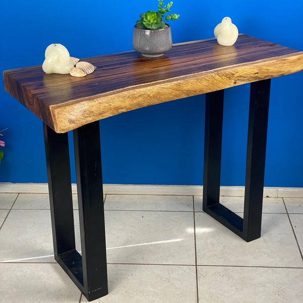 Live Edge End Table - Etsy