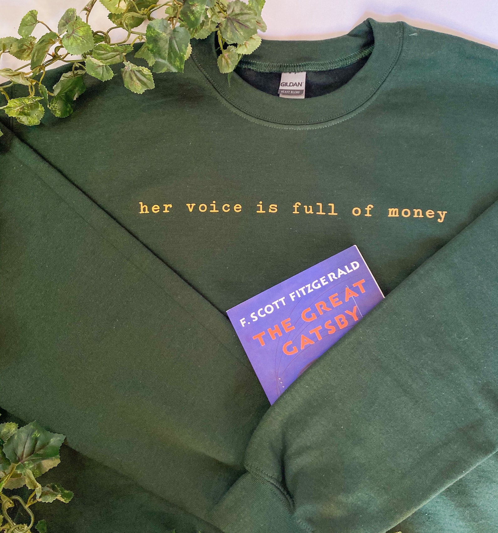 The Great Gatsby Her Voice Is Full Of Money Etsy the-great-gatsby-her-voice-is-full-of-money-etsy
