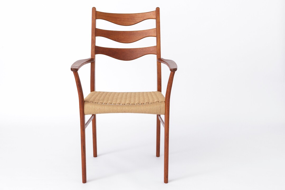 Teak Vintage Armchair by Arne Wahl Iversen – Mid-century Danish Design ...