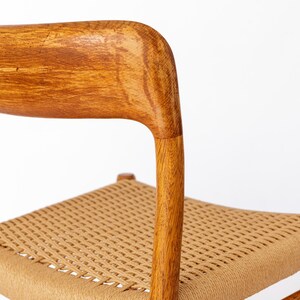 Vintage Danish Niels Moller Chair No. 75 1950s Oak, Mid-century Modern ...