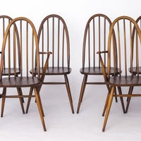 Ercol Windsor Easy Chair Model 445 1970s Blue Label FREE UK Delivery ...
