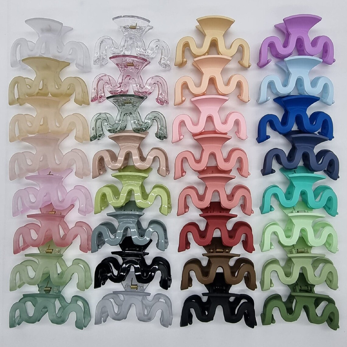 Wavy Claw Clips Hair Claws Hair Accessories Thick Hair - Etsy