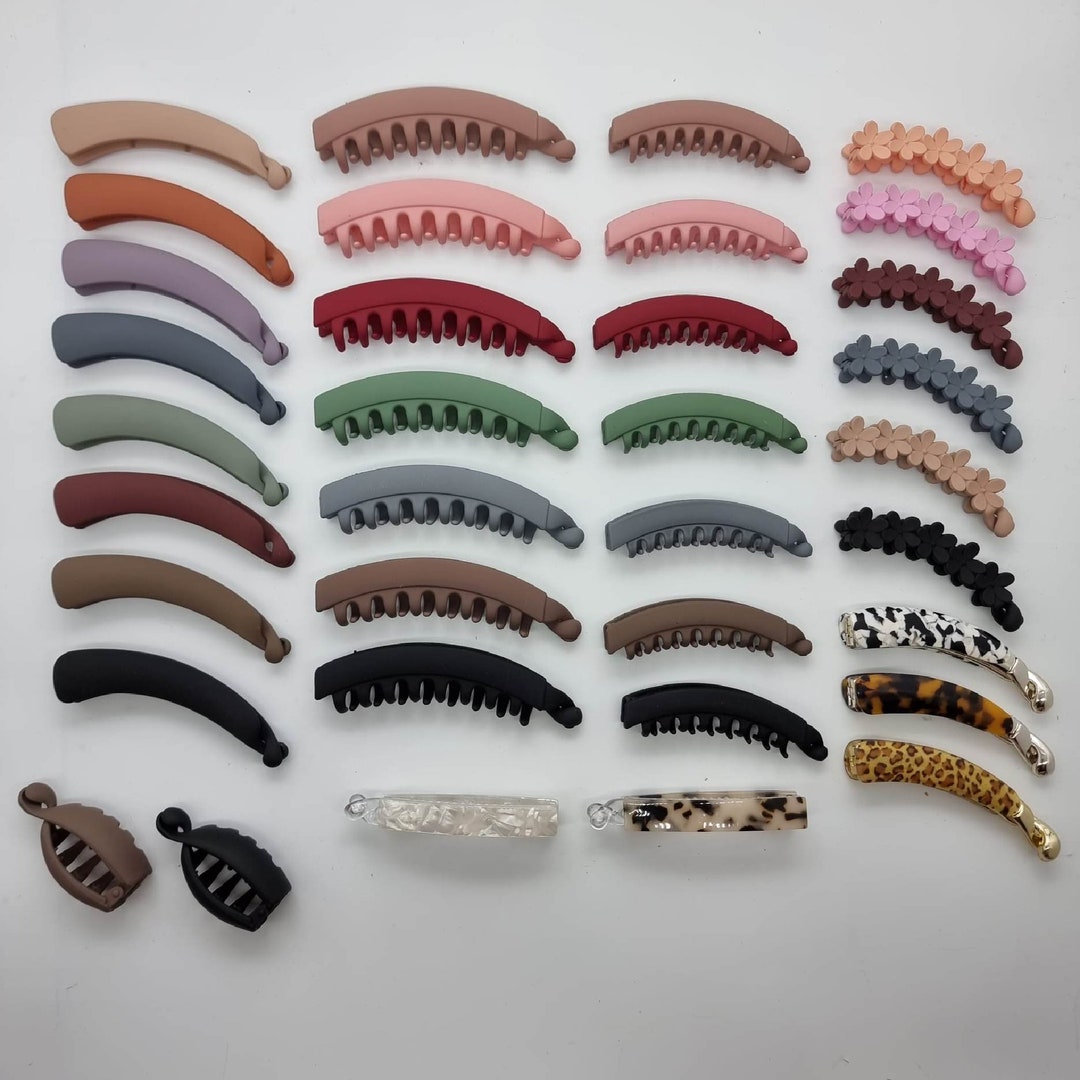 Banana Hair Clip, Banana Hair Claw, Hair Claws, Hair Accessories, Hair ...