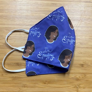 Kamala Harris I'm Speaking Cotton Face Mask - Etsy