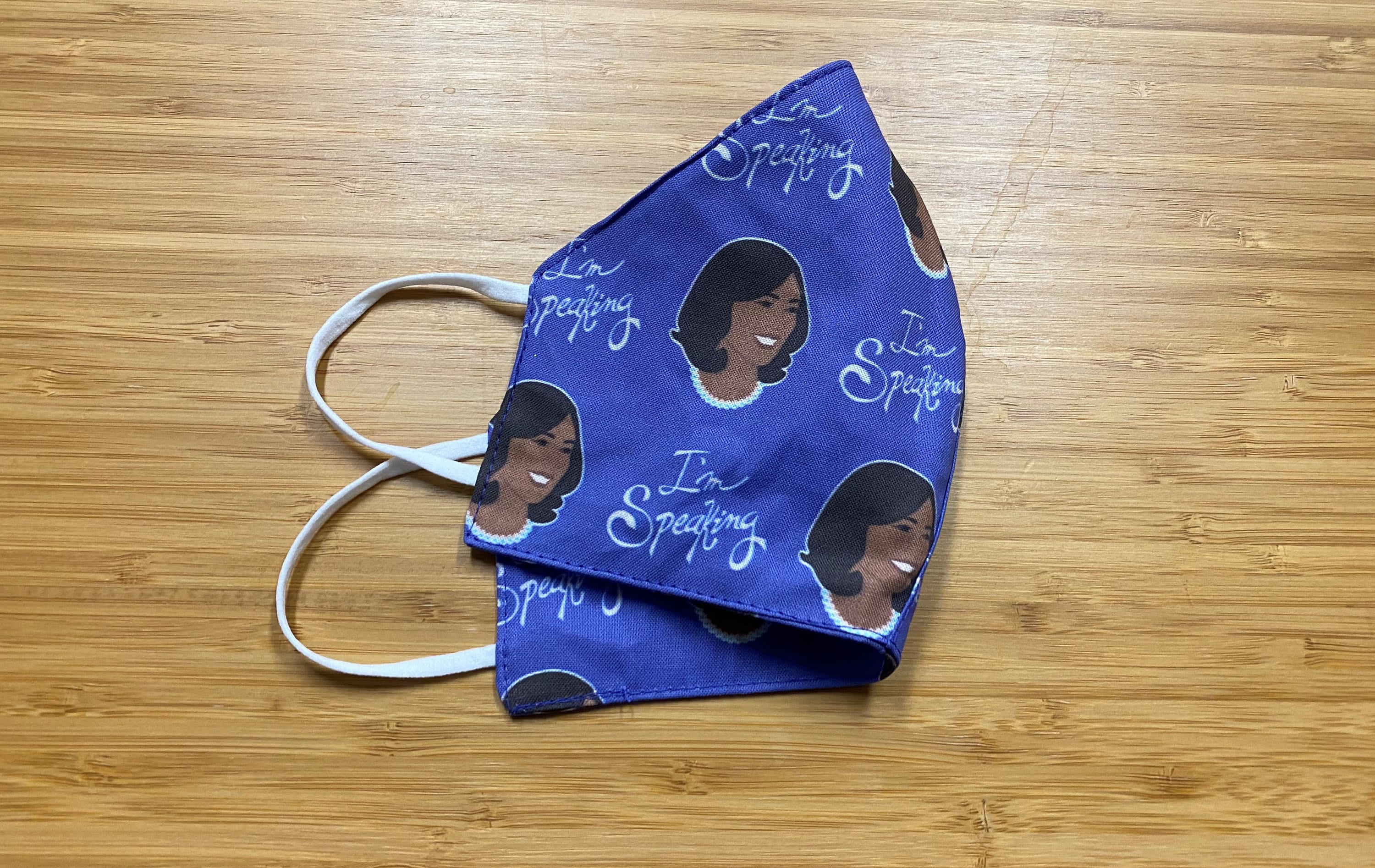 Kamala Harris I'm Speaking Cotton Face Mask | Etsy