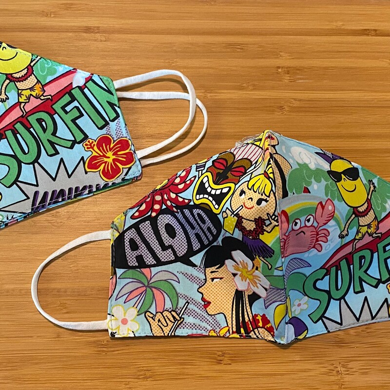 Aloha Face Mask - Etsy