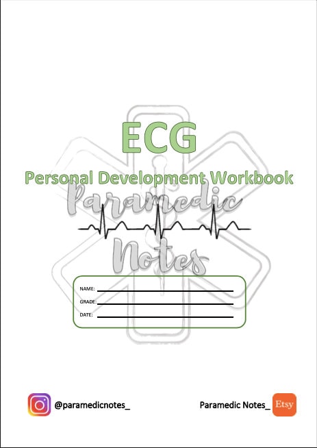 ECG Professional Development Workbook - Etsy