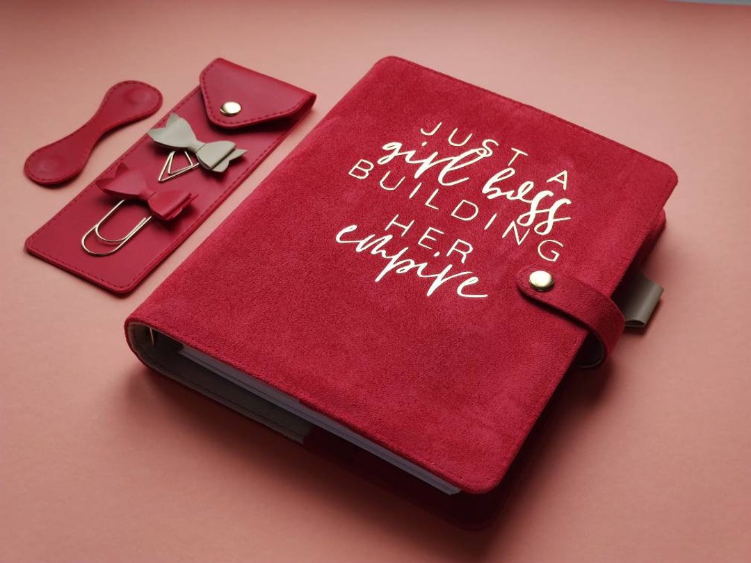 Luxury A5/A6 Planner Binder, Handmade Planner, Planner Cover, Organizer ...