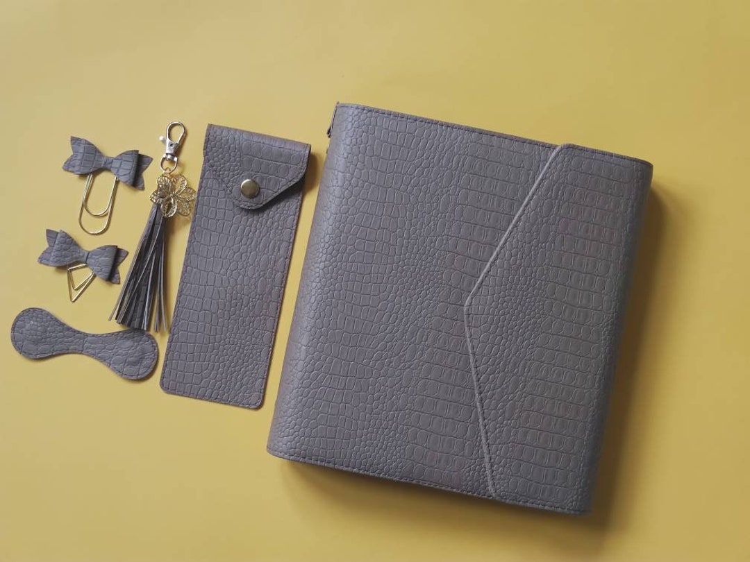 Luxury High Quality A5/A6 Planner Binder, Planner Clutch, 6 Ring Binder ...