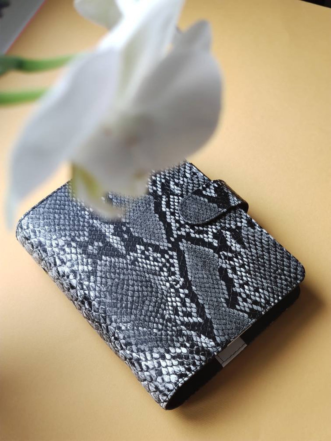 Luxury Python A5/A6 Planner, 6 Ring Binder, Handmade Planner Binder ...