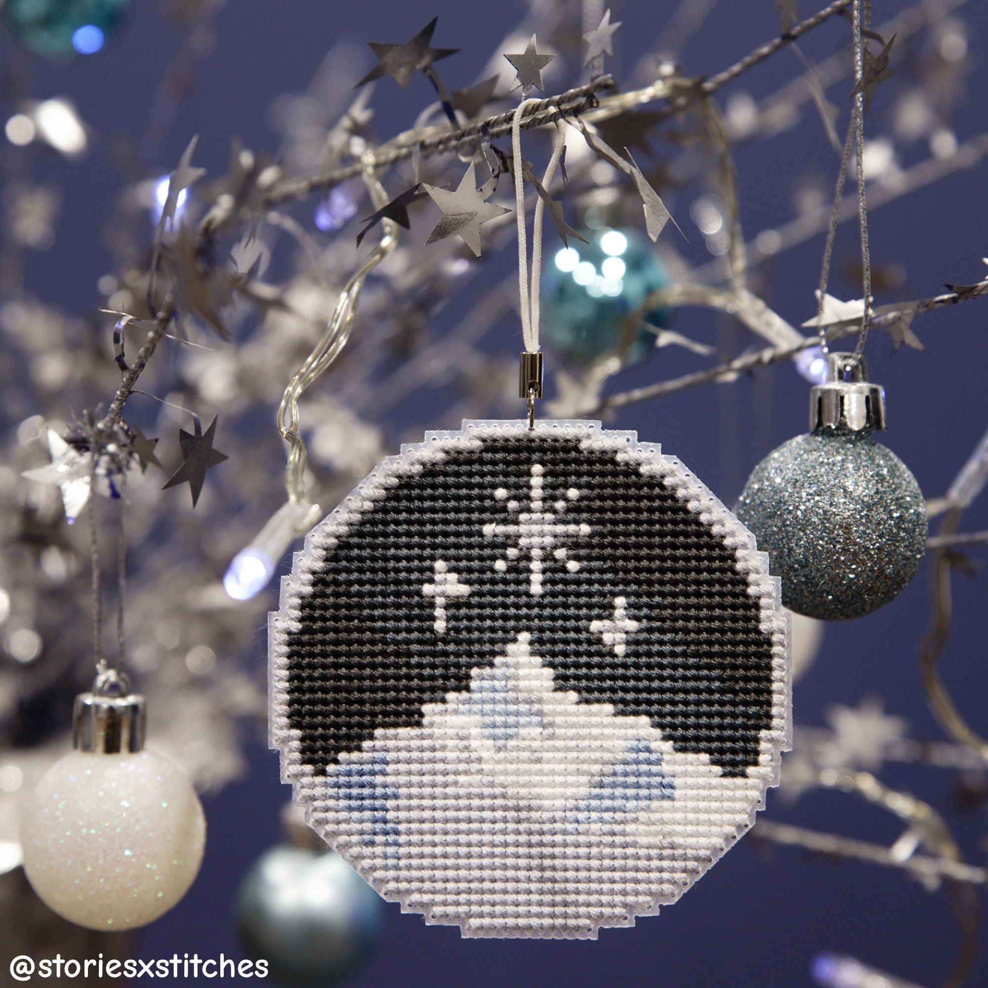 Night Court Insignia Cross Stitch Pattern PDF - A Court of Thorns and ...